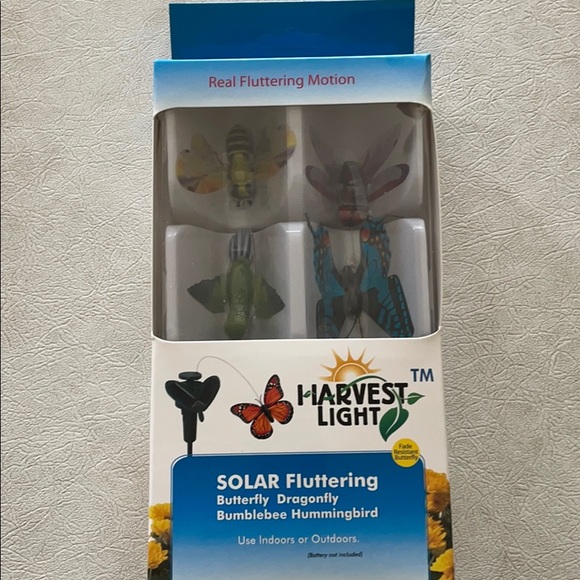 harvest light | Other | Harvest Light Solar Fluttering Garden Decor New ...
